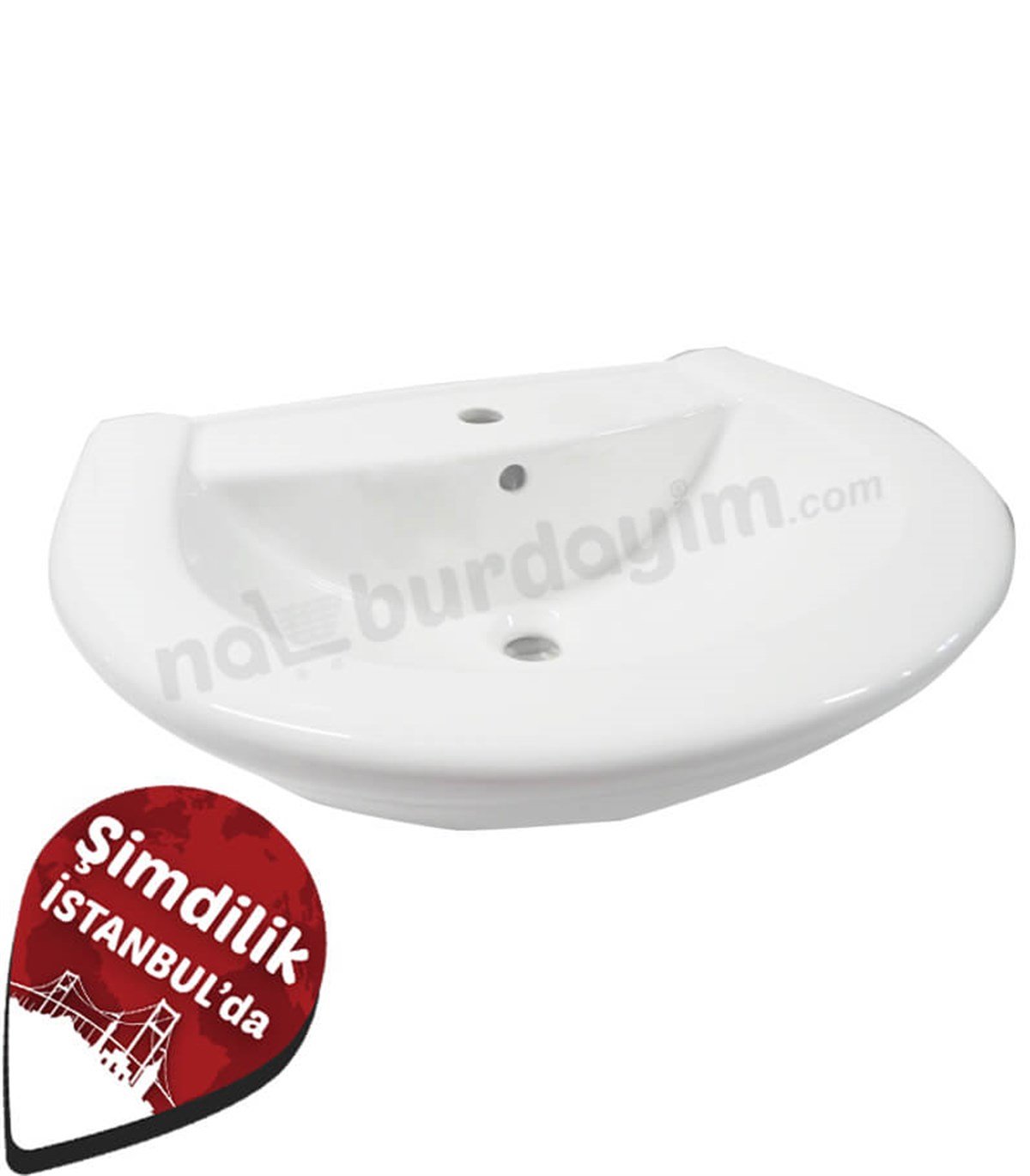 ROCA KALE ALBA 60 CM LAVABO - Nalburdayım